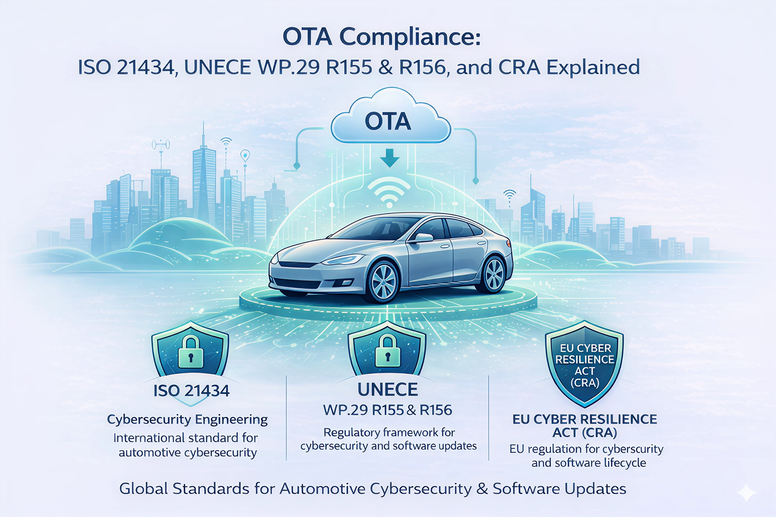 Full-vehicle OTA software with eSync | Excelfore